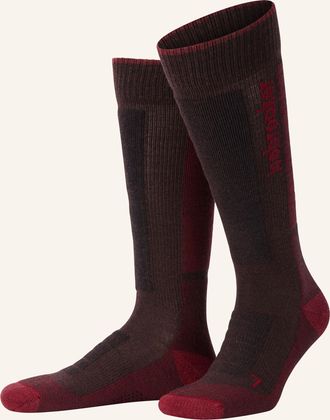 Icebreaker Skisocken Merino Blend Ski+ rot