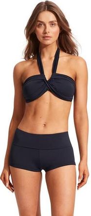 Seafolly Damen Bikinioberteil Seafolly Collective Halter Bandeau