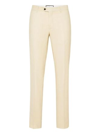 Philipp Plein pantalon chino crop - Blanc
