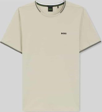 HUGO BOSS Regular Fit T-Shirt aus Baumwoll-Mix Modell TAUL