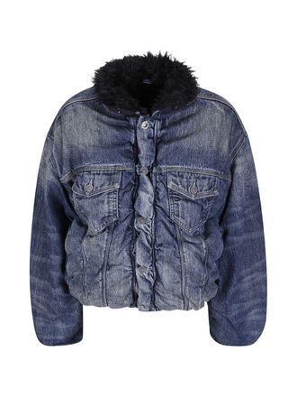 Diesel Veste en jean et coton Diesel