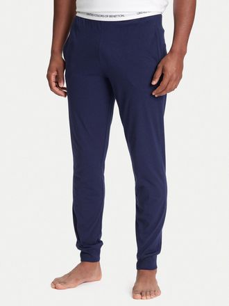 Benetton United Colors Of Benetton Pyjamahose 30964F00V Dunkelblau Regular Fit