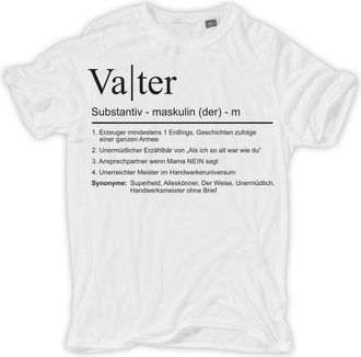 Spass Kostet Herren Tshirt Vater lustige Definition zum Vatertag Papa Text Zitate superheld