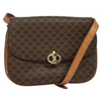 Celine Pre-owned Cuir sacs-celine - Femme - Pre-owned - Brun - Taille: ONE Size