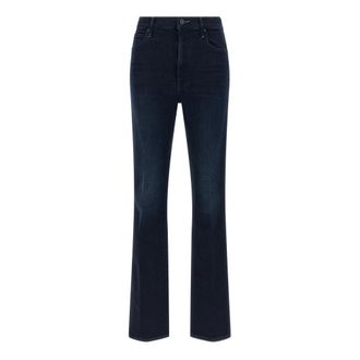 Mother Femme, Jeans, Bleu, Taille: W30 The Mid Rise Smokin Skimp