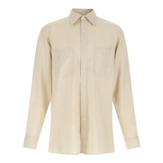 Cellar Door Paul Baumwollhemd - - Shirts - Herren - Beige - XL