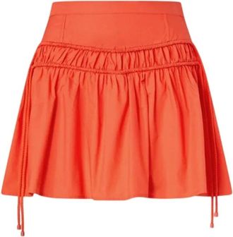 Pinko Pinko, Femme, Jupes, Orange, Taille: 40 FR Rovigo Skirt