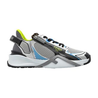 Fendi Multicolor Gummisneakers Hergestellt in Italien - - Shoes - Herren - Mehrfarbig - 40 1/2 EU