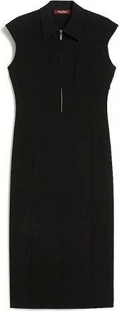 Max Mara Femme, Robes, Noir, Taille: 40 FR Mstalga Midi Sheath Dress