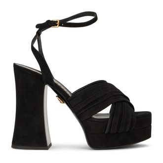 Moschino Sandale mit Absatz und Plateau - - Shoes - Damen - Schwarzk - 36 EU