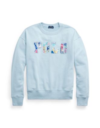 Ralph Lauren PATCHWORK LOGO FLEECE SWEATSHIRT