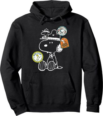 Peanuts Aufn&auml;her f&uuml;r Wohnmobile, Beagle Scout, Erdn&uuml;sse Pullover Hoodie