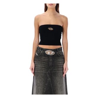 Diesel Femme, Tops, Noir, Taille: 42 FR M-clarksvillex Tube Top