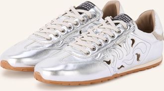 AllSaints Allsaints Sneaker Liam Mit Cut-Outs silber