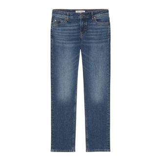 Marc O'Polo Alby Straight Mid Waist Jeans - - Jeans - Damen - Blau - W28 L32