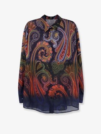 Etro Shirt with Paisley multicolor print - ETRO - gender_Woman