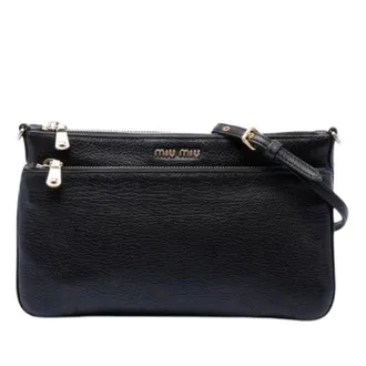 Miu Miu Pre-owned Umh&auml;ngetasche - - Pre-owned - Damen - Schwarzk - ONE SIZE