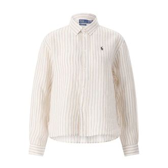 Polo Ralph Lauren Damen, Blusen & Hemden, Braun, MGr&ouml;&szlig;e