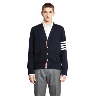 Thom Browne Cotton Cr&ecirc;pe Cardigan