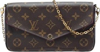 Louis Vuitton Sac bandouli&egrave;re Pochette Felicie Pre-owned - Femme - Pre-owned - Brun - Taille: ONE Size