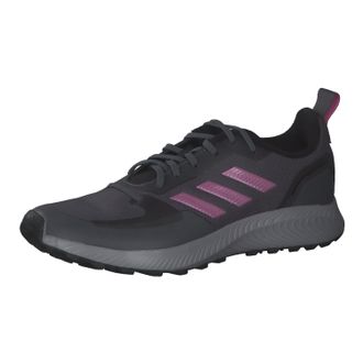 adidas Damen Runfalcon 2.0 TR Running Shoe, Grey/Cherry Metallic/Grey, 36 EU