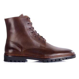Bexley Fyfield Gomme - Boots homme chocolat patin&eacute;