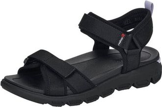 Rieker Damen V8401 Trekkingsandalen, schwarz 00, 38 EU