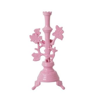 Rice Gro&szlig; Metall Kerzenhalter - Rosa