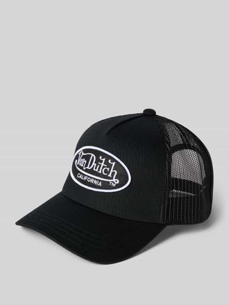 Von Dutch Trucker Cap mit Label-Stitching