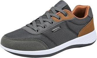 Generic Chaussures de Sport Homme Baskets De Marche &agrave; Lacets en Mesh Respirant Chaussures de Course L&eacute;g&egrave;res Tendances Fitness Jogging Sneakers D&eacute;contract&eacute;e 44