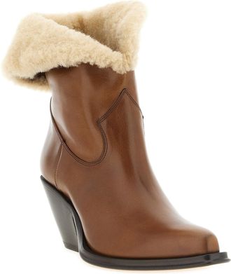 Chlo&eacute; Azelan Ankle Boot - Brown