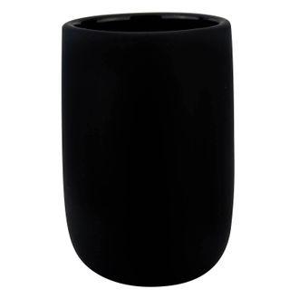 Mette Ditmer Lotus Zahnputzbecher, schwarz