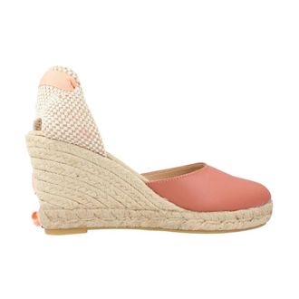 Clara Duran Femme, Chaussures, Rose, Taille: 41 EU Napa Sandale Compens&eacute;e