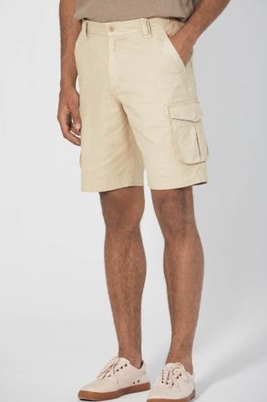 Hempage Hempage Herren vegan Cargo Shorts Gobi Beige