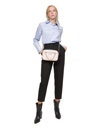 Michael Kors Womens Crossbody Bag Powder Blush Leather Crossbody-bags