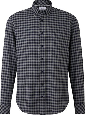 Bogner Flanell-Hemd Timt für Herren - Navy-Blau/Grau - 3XL
