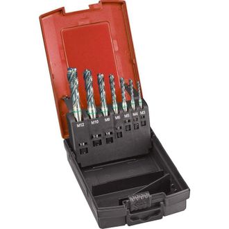 Format Maschinengewindebohrer- Set DIN376 HSSE vaporisiert Typ UNI 6H Grundloch M3-M12 FORMATGT