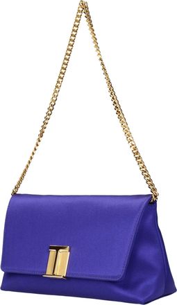 Tom Ford Satin Clutch - Purple