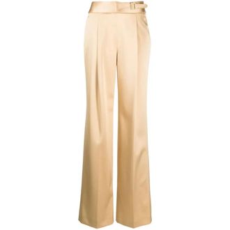 Ermanno Scervino Stretch Baumwollhose - - Trousers - Damen - Beige - S