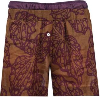 ottod'Ame Femme, Shorts, Multicolore, Taille: 38 FR Pantaloncini stampa astratta