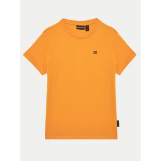 Napapijri T-Shirt Salis SS 2 NP0A4GEHA701 D Orange Regular Fit