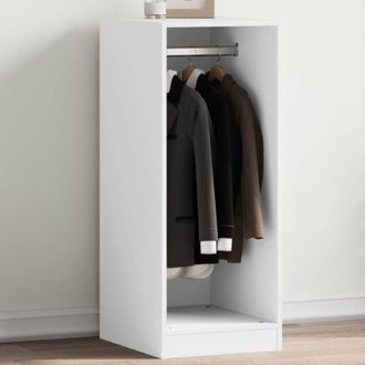 vidaXL Garde-robe blanc 48x41x102 cm bois ding&eacute;nierie Vidaxl White