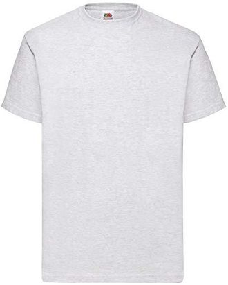 Fruit Of The Loom T-shirt - - Uni Homme - Gris - Chin&eacute; - X-large