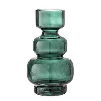 Bloomingville Vase, Vert, Verre