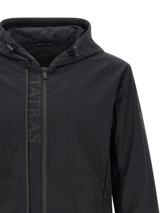 Tatras Water-Repellent Nylon Shell Jacket - Black