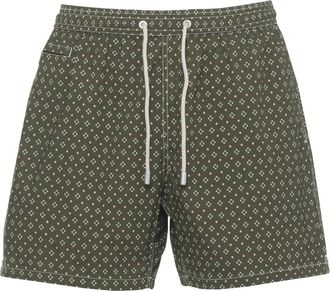 Saint Barth Homme, Maillots de bain, Vert, Taille: S Lighting Micro Stretch00676L