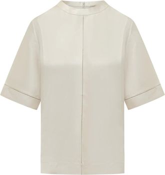 Loulou Studio Femme, Tops, Beige, Taille: 40 FR Havana T-shirt