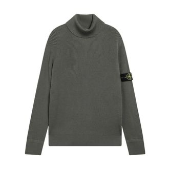 Stone Island Herren, Strickwaren, Gr&uuml;n, LGr&ouml;&szlig;e