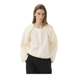 Karen by Simonsen Damen, Blusen & Hemden, Beige, SGr&ouml;&szlig;e