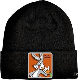 Capslab Bonnet Homme Looney Tunes (Bugs Bunny Noir)